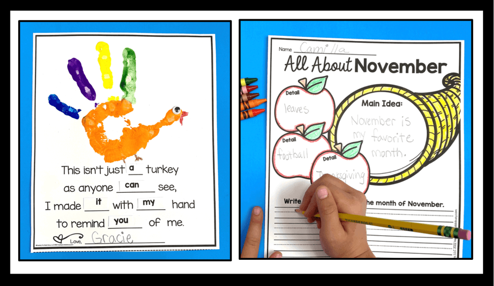 NOVEMBER — Keeping My Kiddo Busy