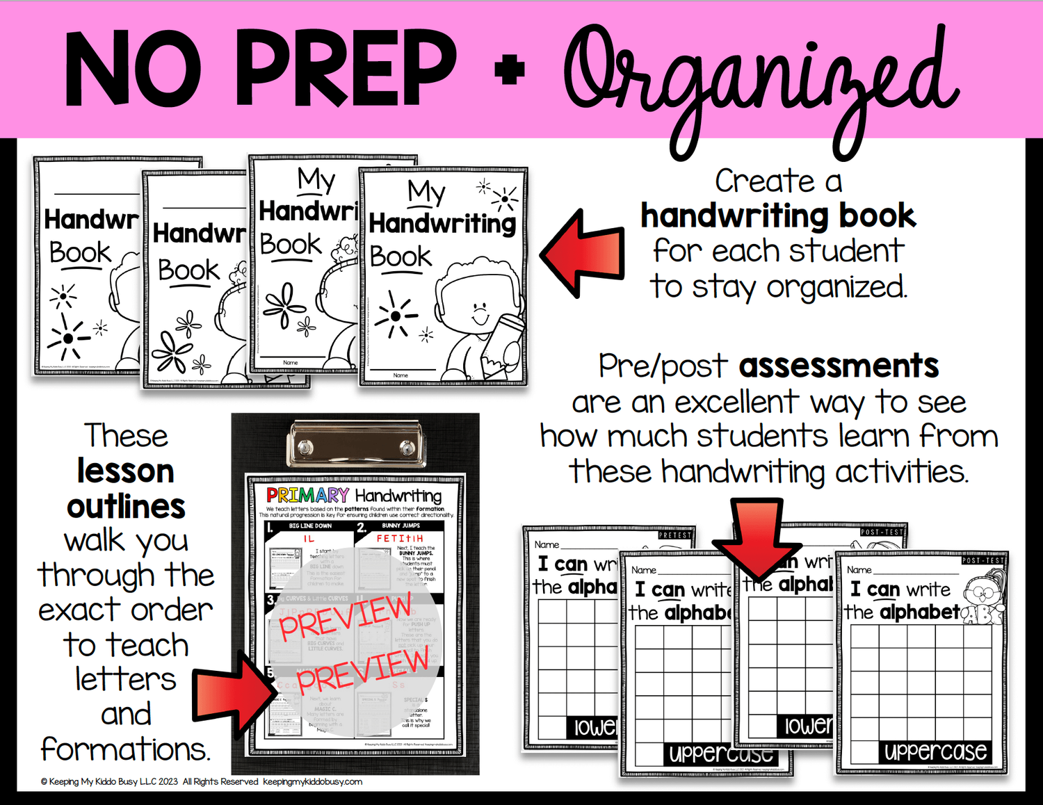 FREE Handwriting Practice — Keeping My Kiddo Busy