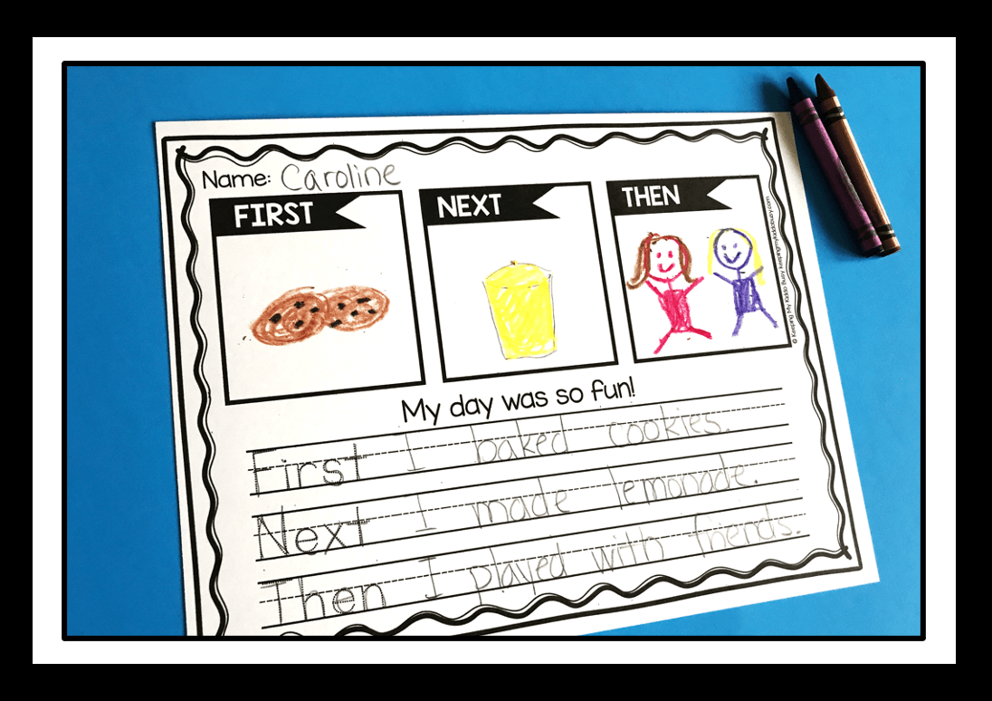 Writing — Keeping My Kiddo Busy