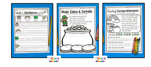 First Grade Activities for March FREE WORKSHEETS — Keeping My Kiddo Busy