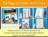 October Math and Literacy Pack - FREEBIES — Keeping My Kiddo Busy