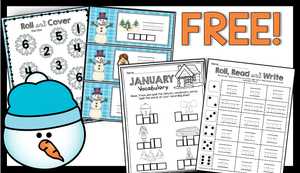 January Week 2 Lessons and Ideas for Kindergarten - NEW YEAR FREEBIE ...