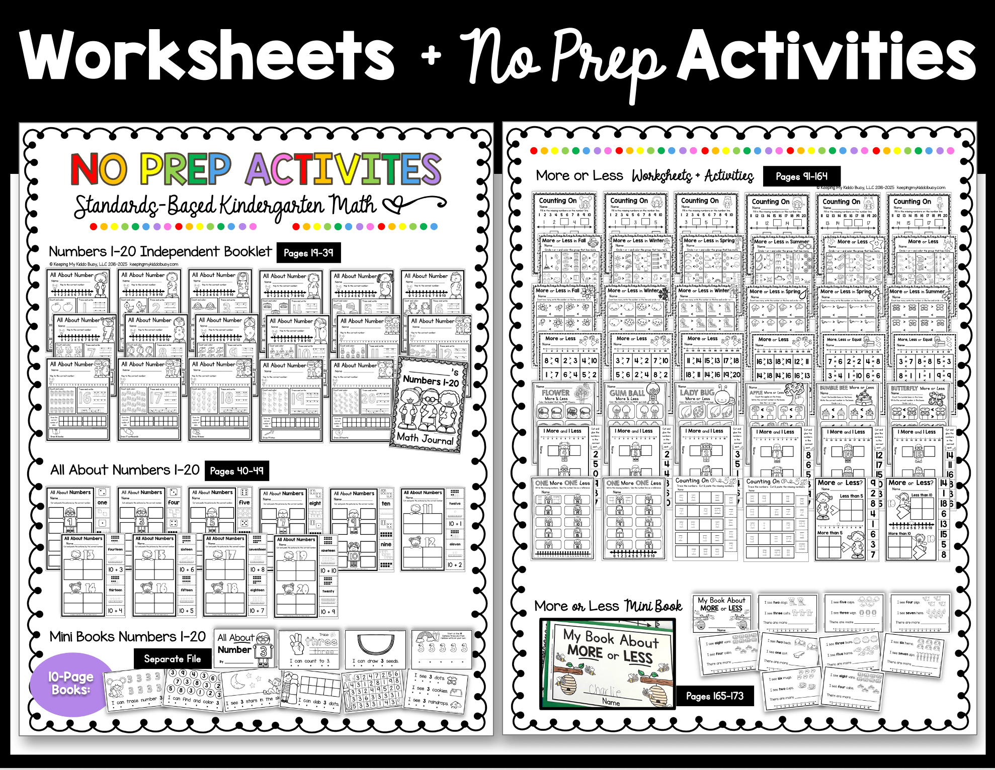Counting and Cardinality FREEBIES — Keeping My Kiddo Busy