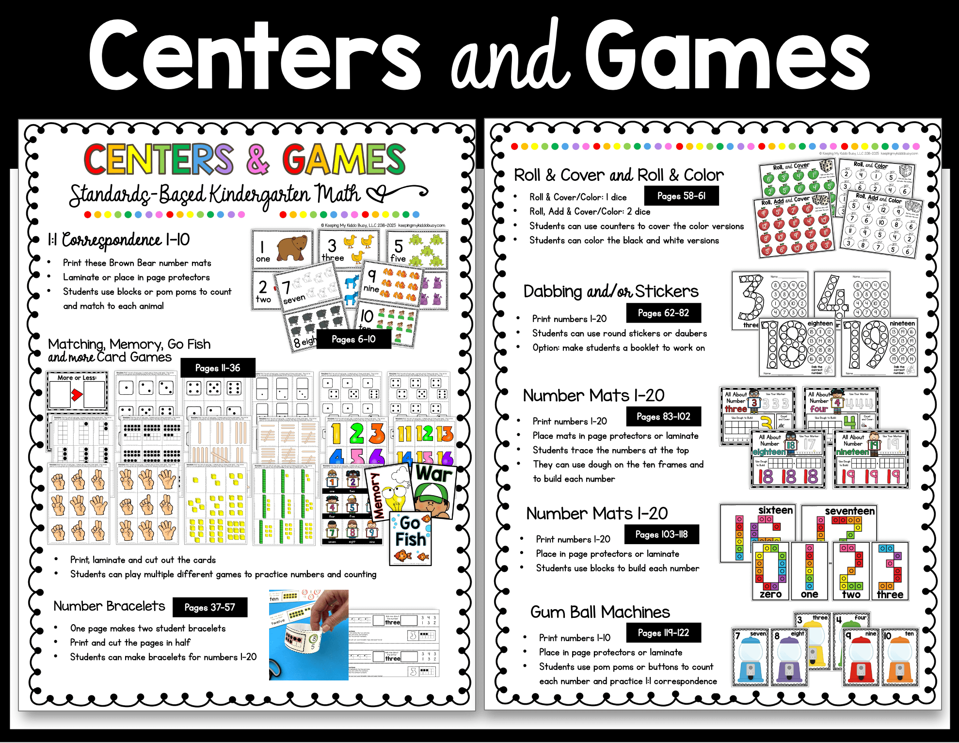 Counting and Cardinality FREEBIES — Keeping My Kiddo Busy