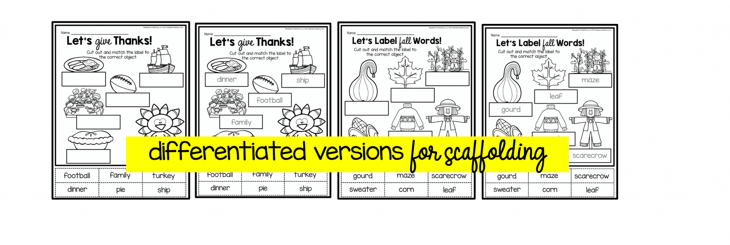 First Grade November Worksheets FREEBIES — Keeping My Kiddo Busy