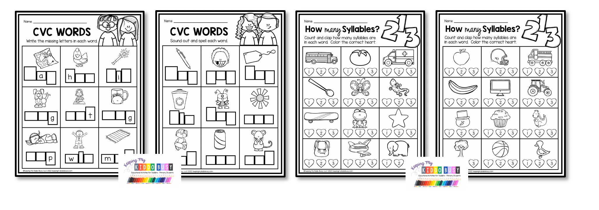 First Grade Back to School Activities FREE WORKSHEETS — Keeping My ...