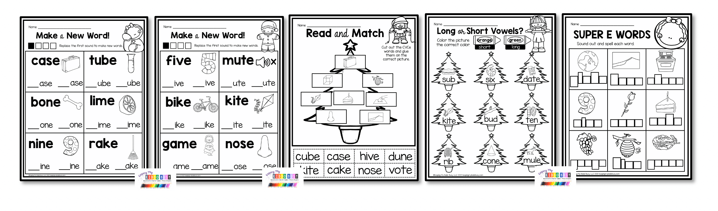 First Grade December Worksheets FREEBIES — Keeping My Kiddo Busy