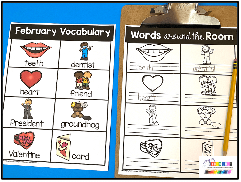 February Reading Unit for Pre-k and Kindergarten — Keeping My Kiddo Busy