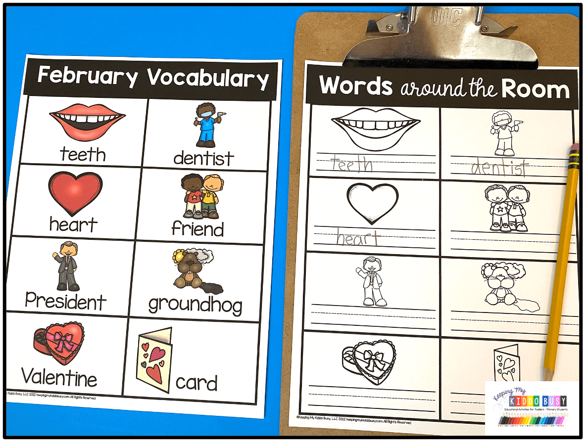 February Reading Unit for Pre-k and Kindergarten — Keeping My Kiddo Busy