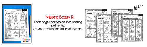 Bossy R Phonics Unit - R Controlled Vowels - FREEBIES — Keeping My ...
