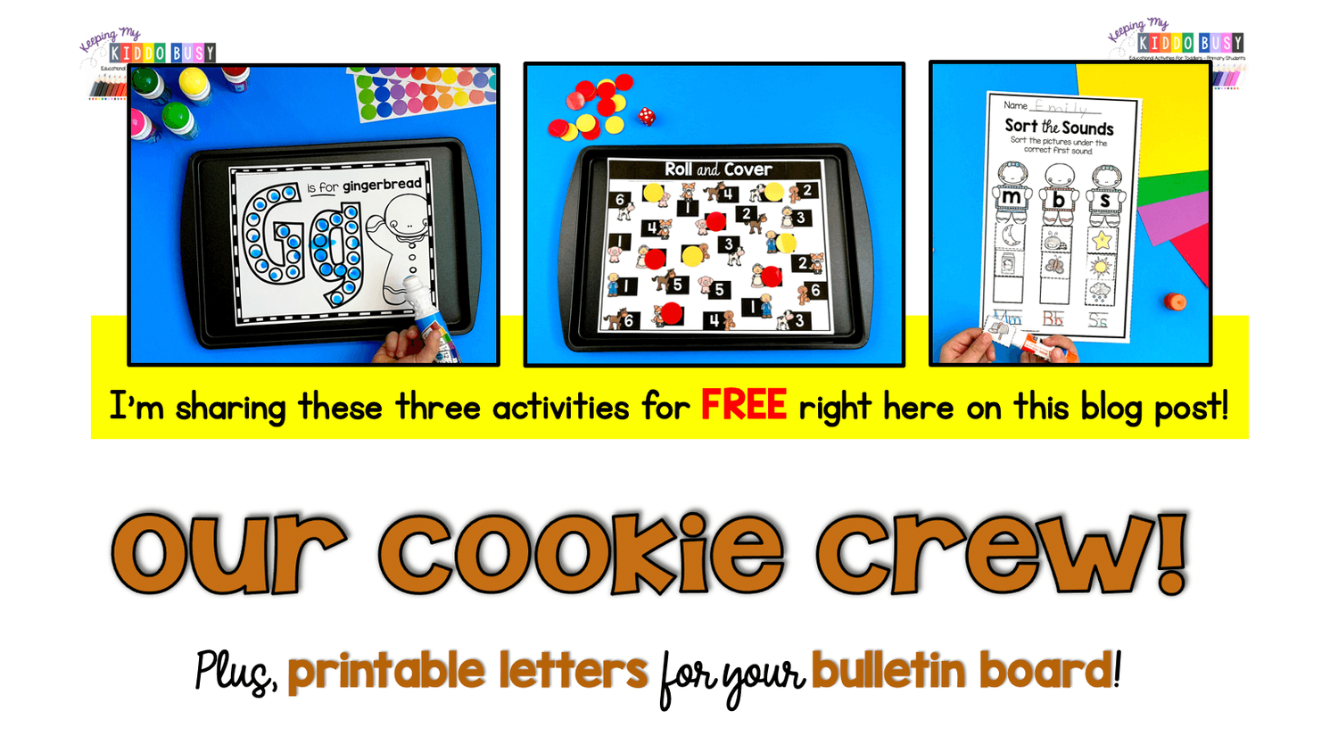 The Gingerbread Man Activities and Crafts for Kindergarten FREE ...