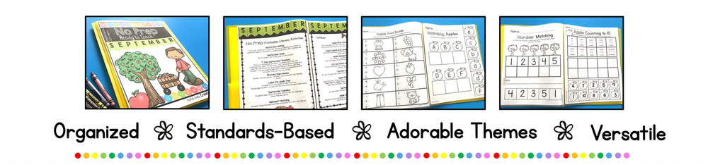 Monthly Theme Packs — Keeping My Kiddo Busy