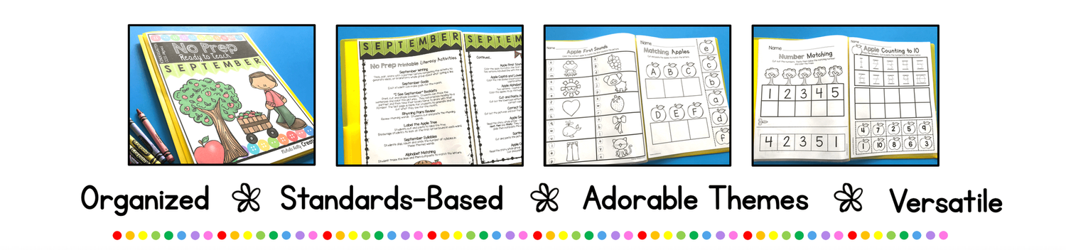 Monthly Theme Packs — Keeping My Kiddo Busy