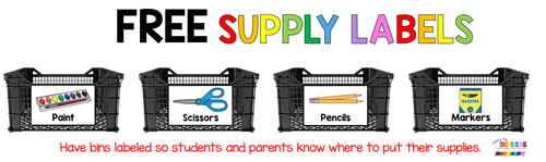 FREE lesson plans for the first day of kindergarten — Keeping My Kiddo Busy