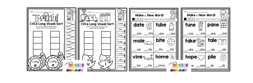 First Grade November Worksheets FREEBIES — Keeping My Kiddo Busy