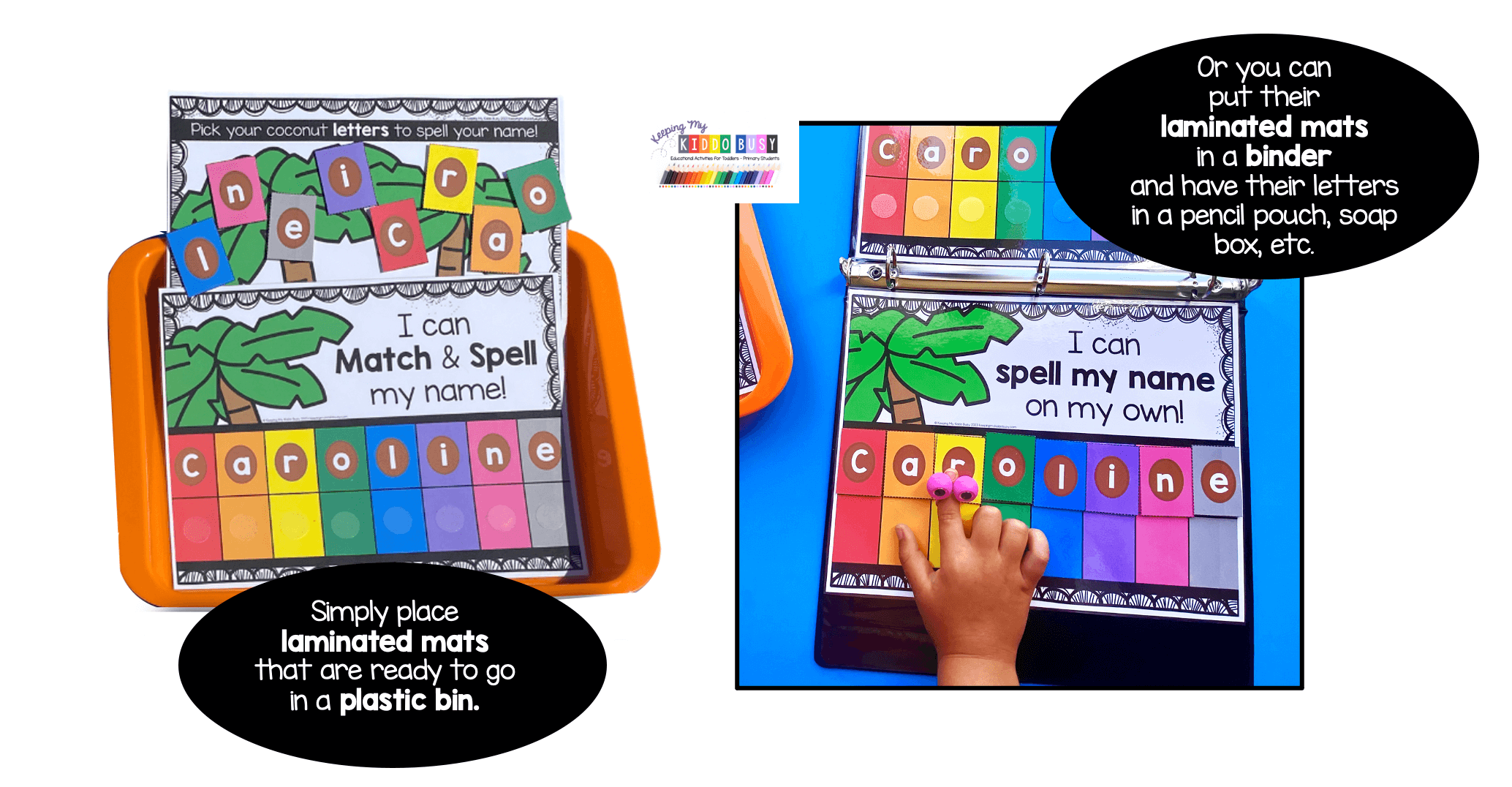 Chicka Chicka Boom Boom - Name Activities and Crafts for Preschool and ...