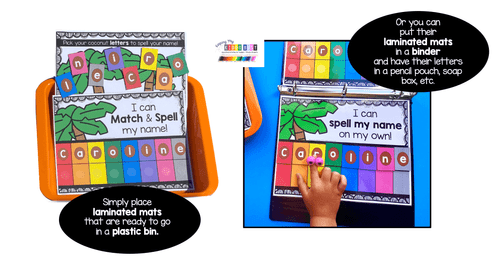 Chicka Chicka Boom Boom - Name Activities and Crafts for Preschool and ...