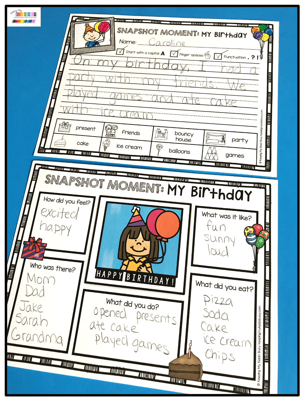 Narrative Writing - FREEBIE — Keeping My Kiddo Busy