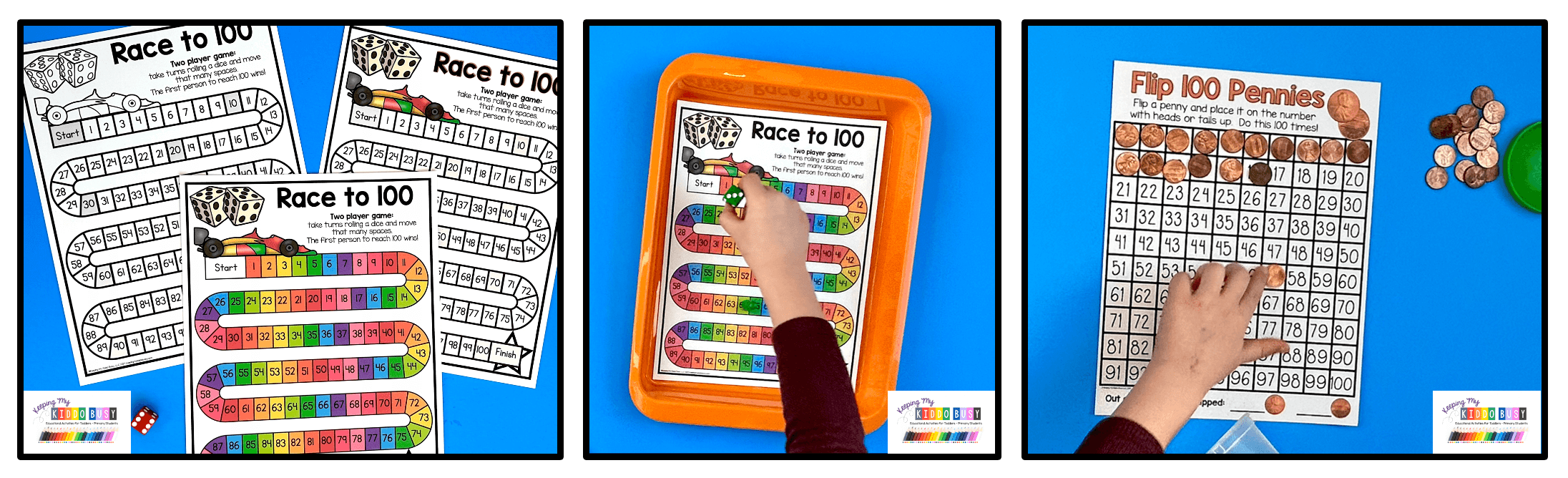 100 Days in School - Games Activities Crowns - Kindergarten - Preschool ...