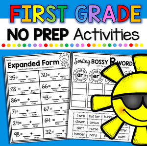 May activities and worksheets for first grade - FREEBIES — Keeping My ...