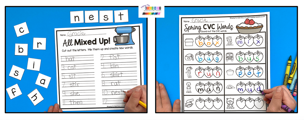First Grade Activities for April FREE WORKSHEETS — Keeping My Kiddo Busy