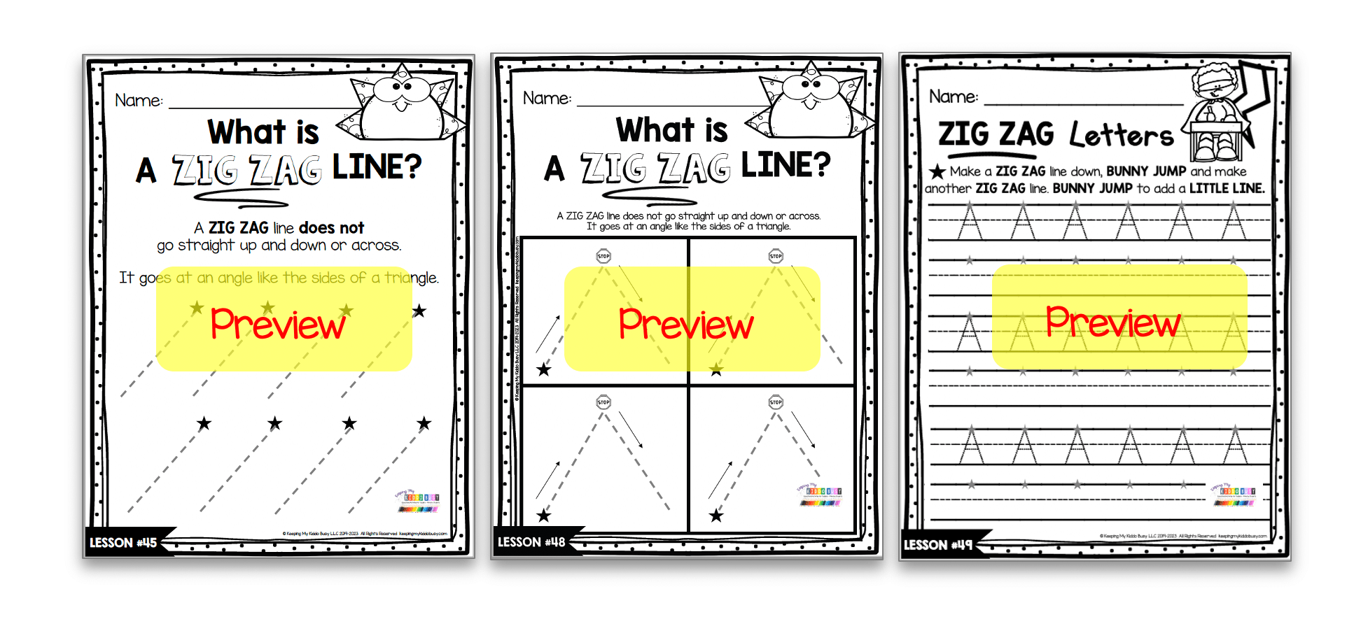 FREE Handwriting Practice — Keeping My Kiddo Busy