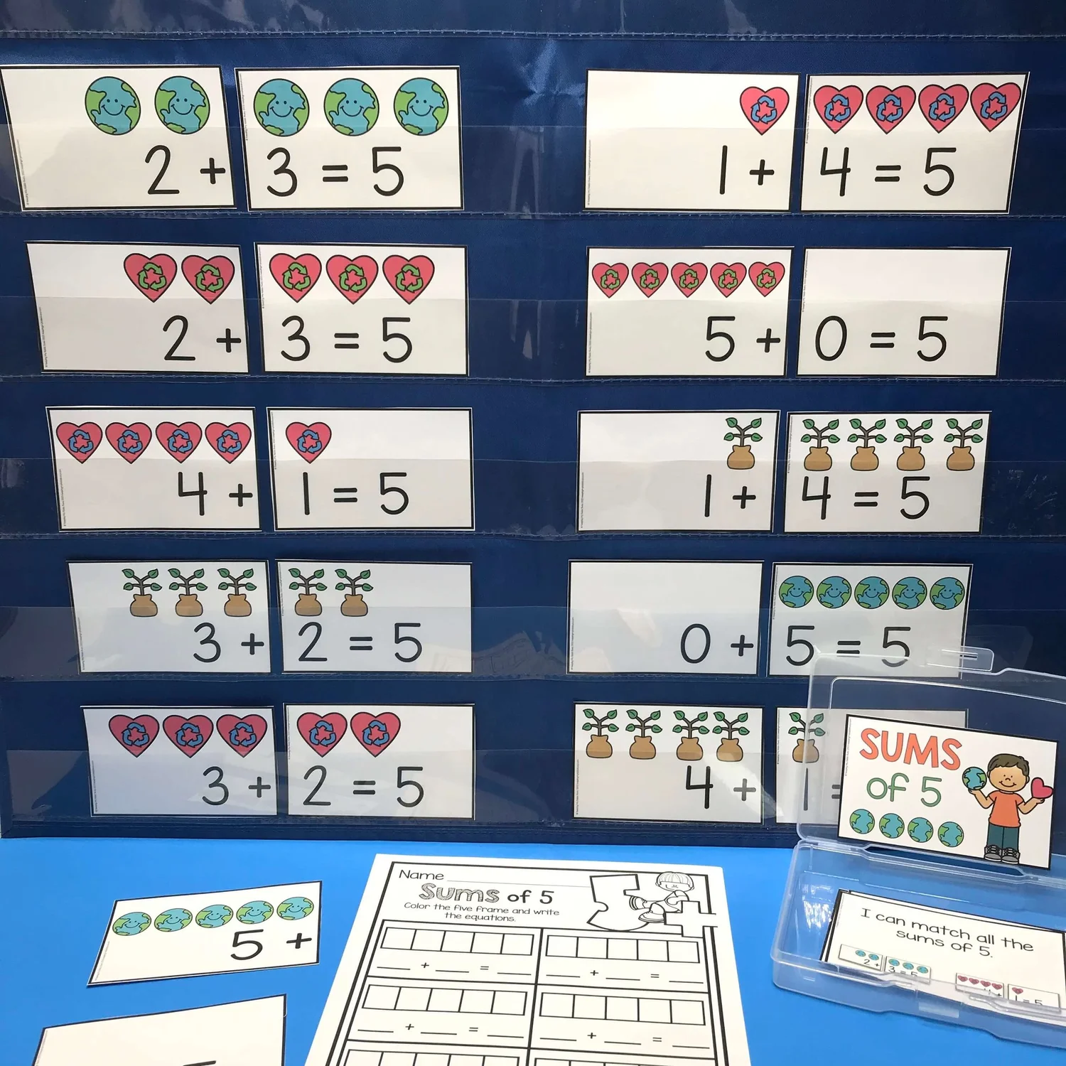 April Task Cards — Keeping My Kiddo Busy