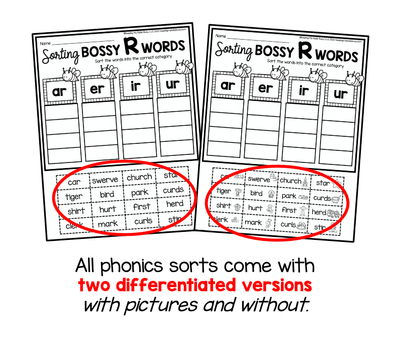 First Grade Activities for April FREE WORKSHEETS — Keeping My Kiddo Busy