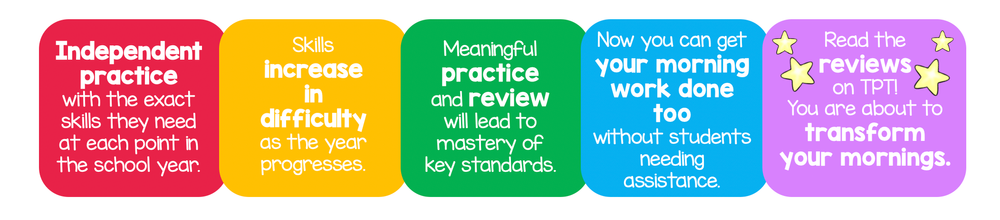 Morning Seat Work — Keeping My Kiddo Busy