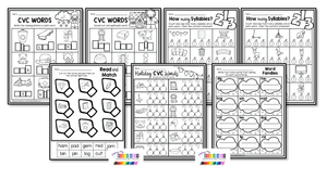 First Grade December Worksheets FREEBIES — Keeping My Kiddo Busy