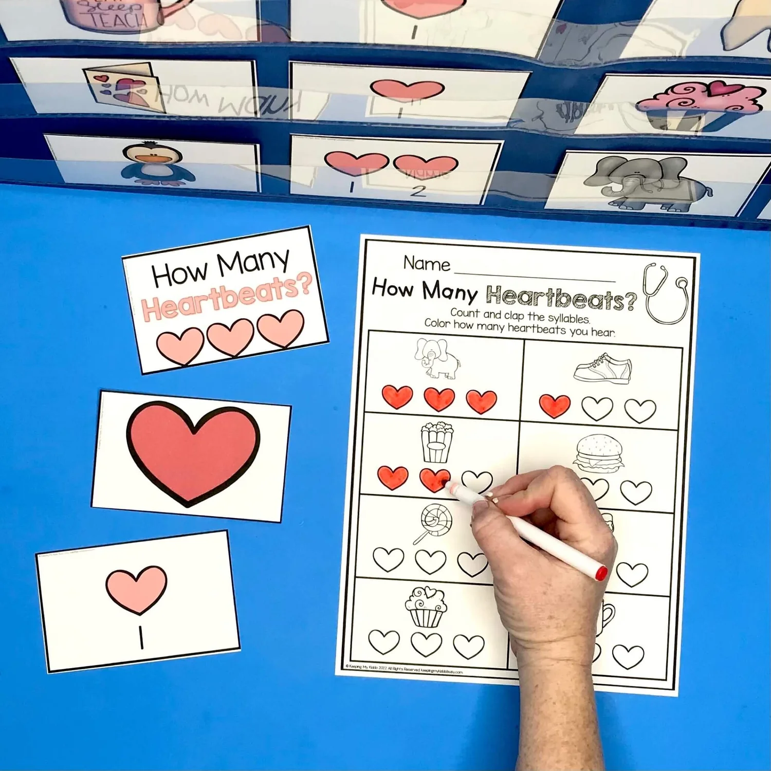 February Pocket Chart Kits — Keeping My Kiddo Busy