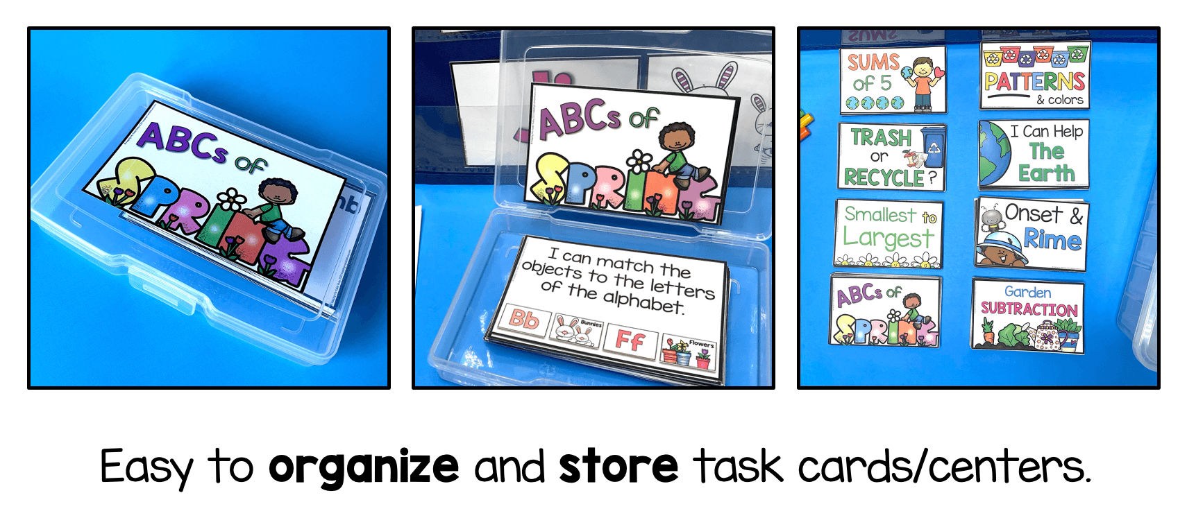 April Task Cards — Keeping My Kiddo Busy
