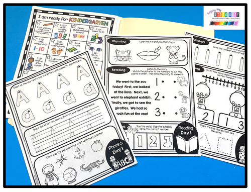 Kindergarten Roundup Orientation - FREE FORMS AND ACTIVITIES — Keeping ...