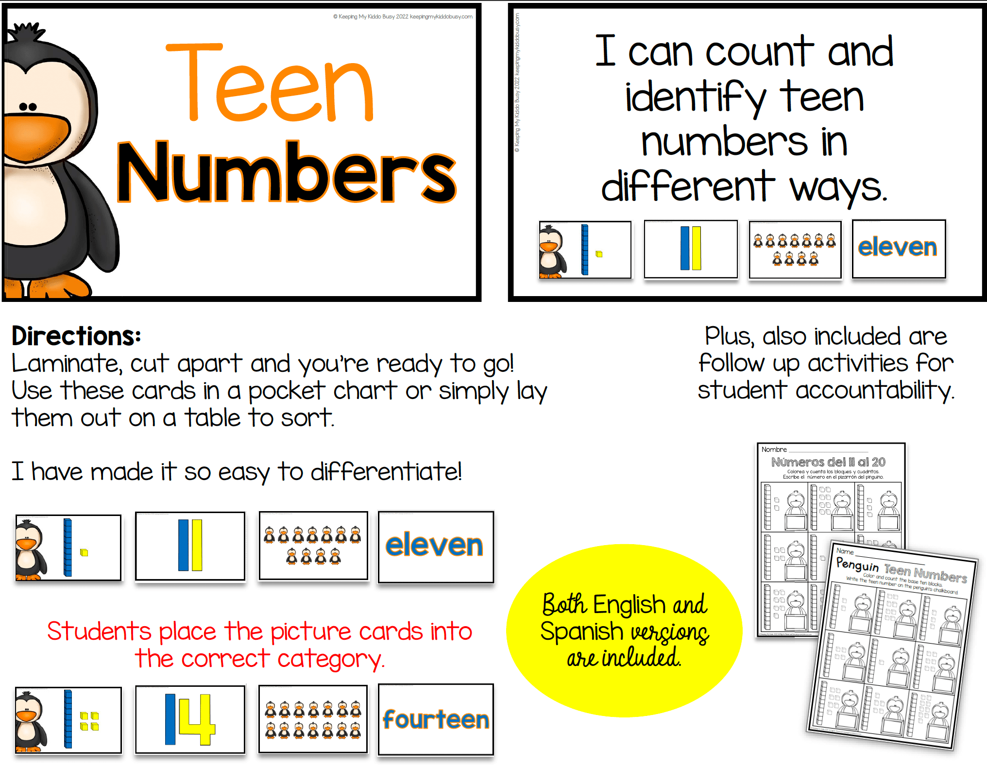 January Pocket Chart Kits — Keeping My Kiddo Busy