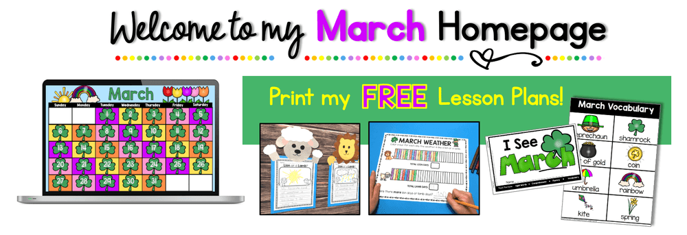 MARCH — Keeping My Kiddo Busy