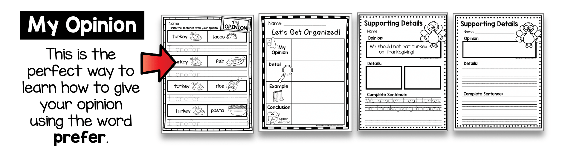 Turkey Trouble Activities and Crafts - FREE worksheets for Preschool ...