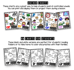 Bossy R Phonics Unit - R Controlled Vowels - FREEBIES — Keeping My ...