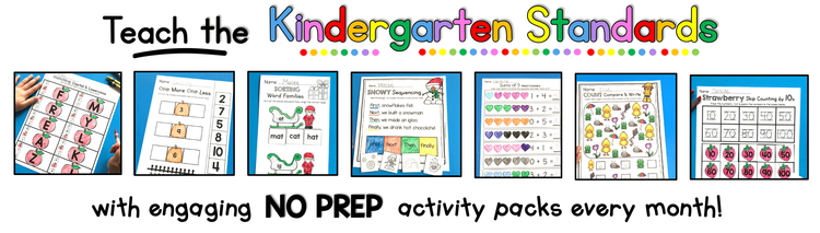 February Math & ELA Pack - FREEBIES — Keeping My Kiddo Busy