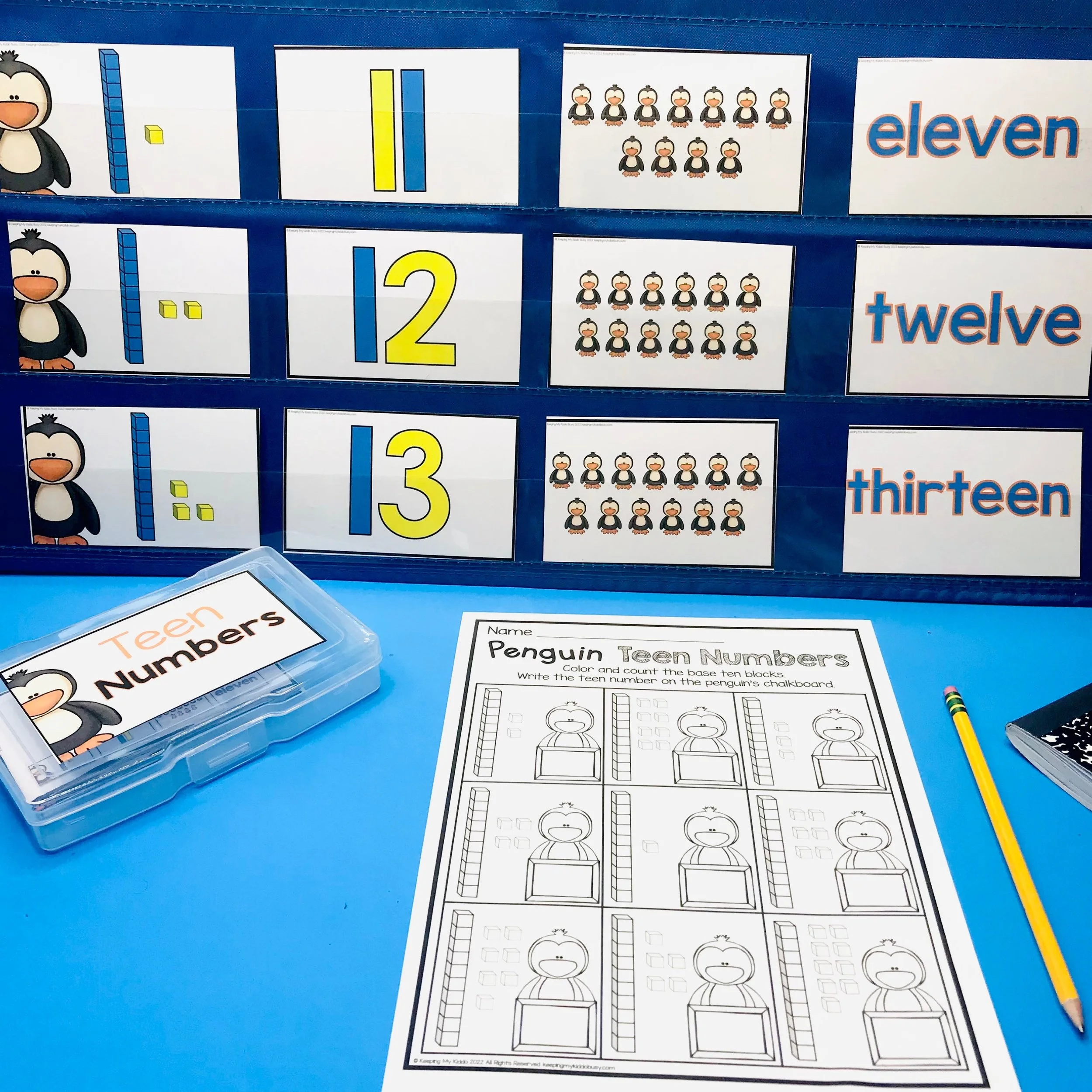 January Pocket Chart Kits — Keeping My Kiddo Busy