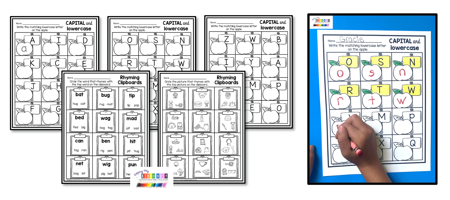 First Grade September Worksheets FREEBIES — Keeping My Kiddo Busy