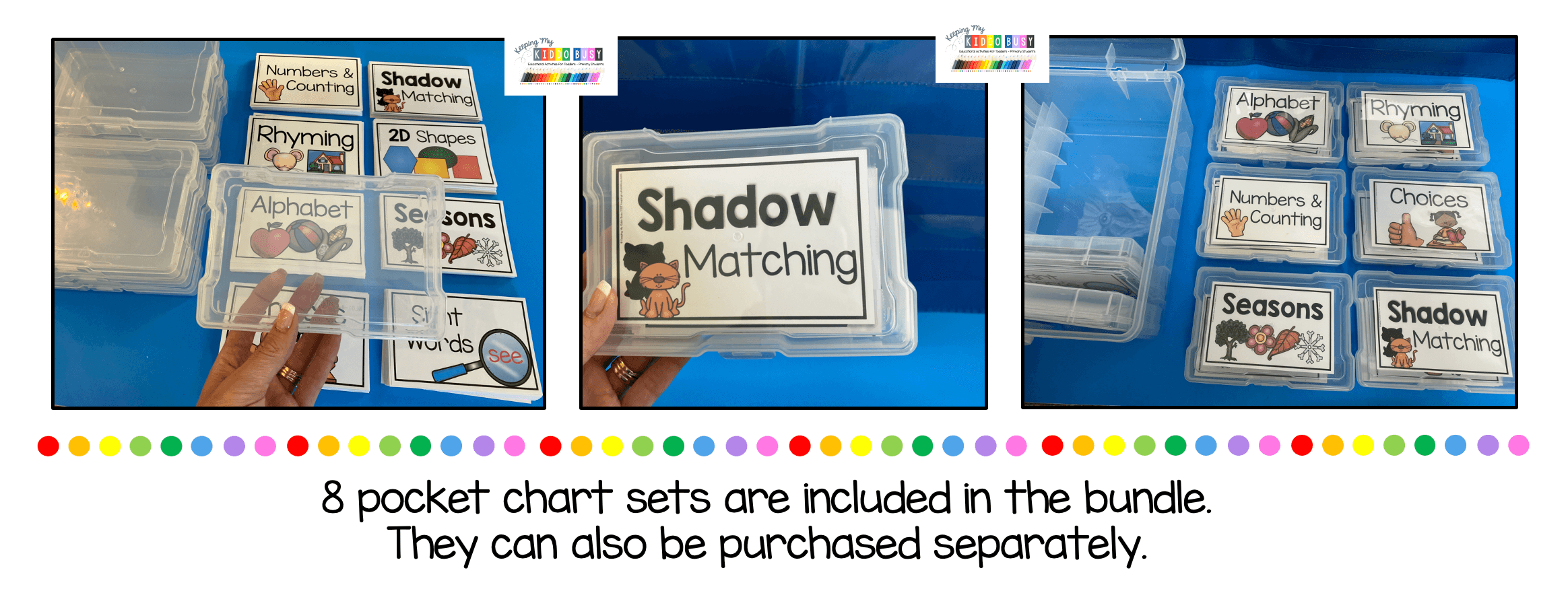 Back to School Pocket Chart Centers — Keeping My Kiddo Busy