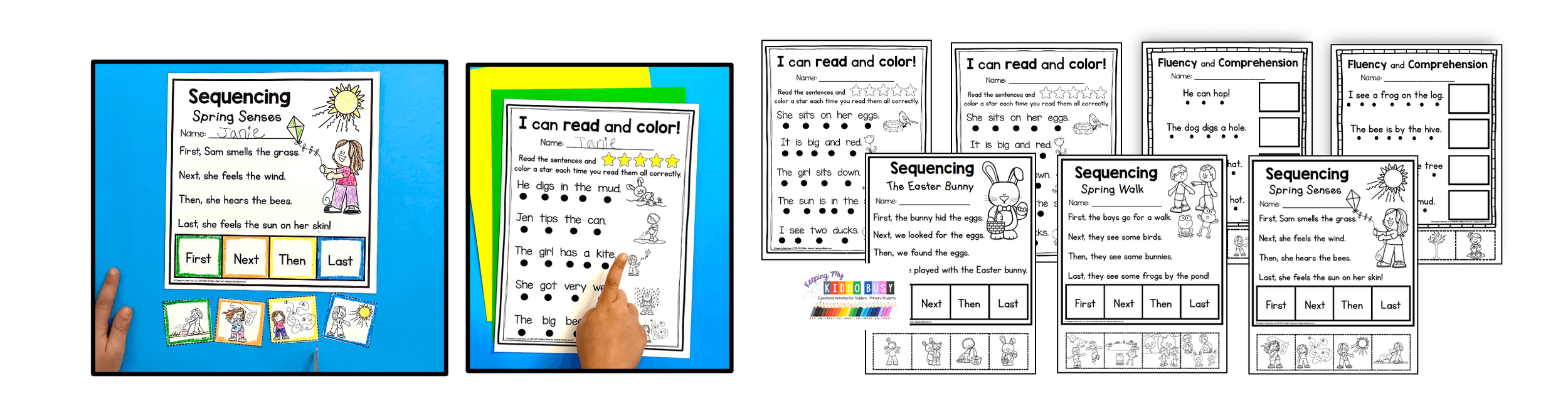 April in Kindergarten - FREE WORKSHEETS — Keeping My Kiddo Busy
