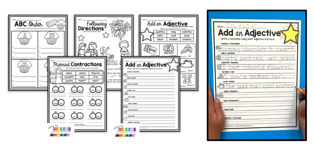 SUMMER REVIEW activities and worksheets for first grade - FREEBIES ...