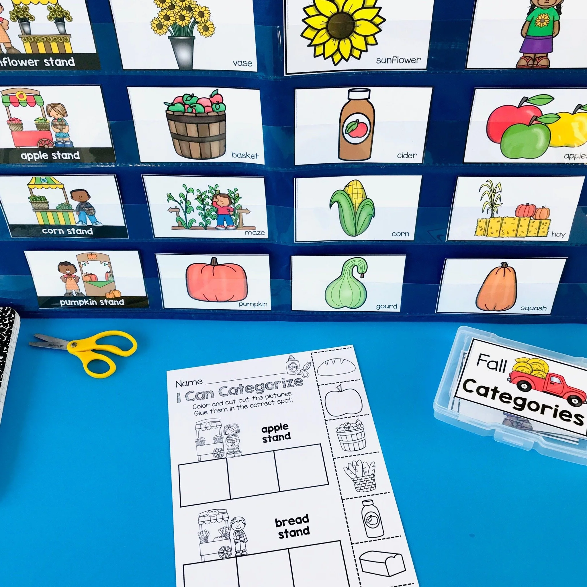 November Pocket Chart Centers — Keeping My Kiddo Busy