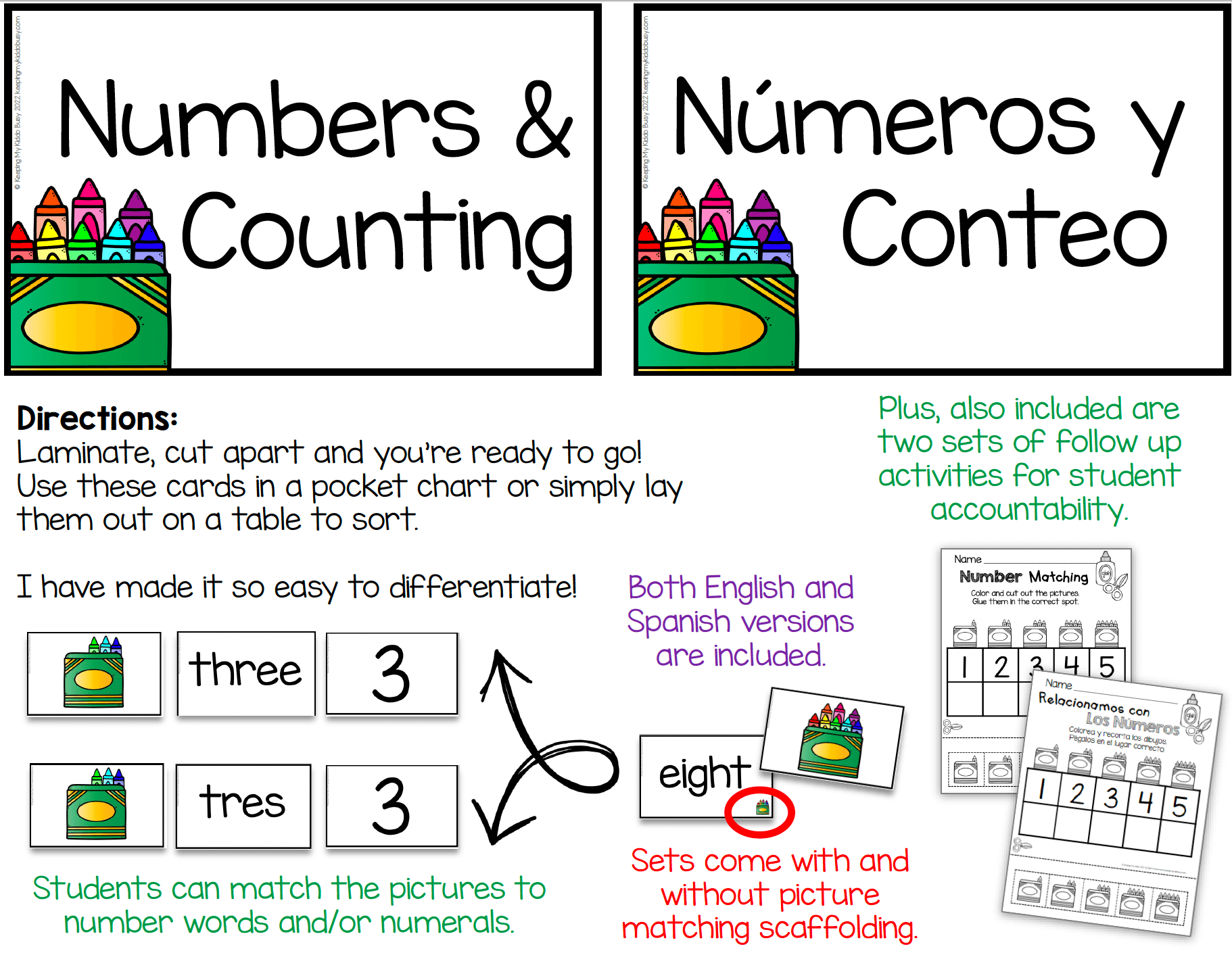 September Pocket Chart Centers — Keeping My Kiddo Busy