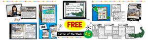 Letter of the Week Curriculum - FREE Activities for Preschool and ...