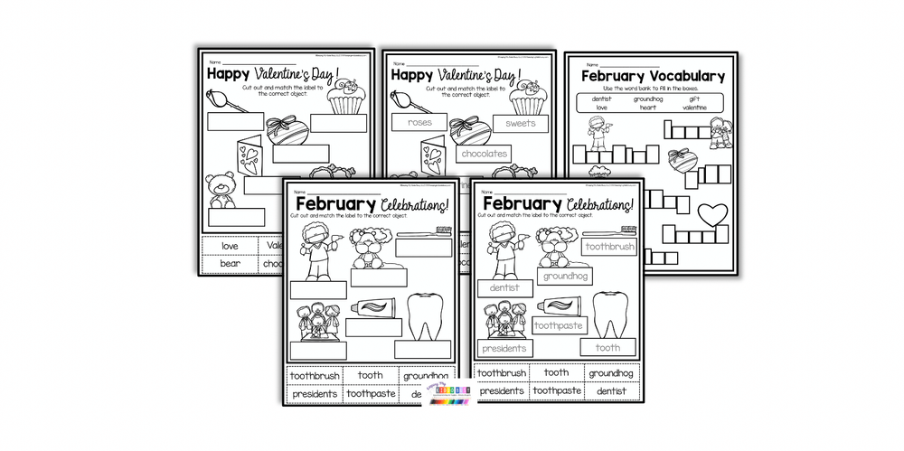First Grade February Worksheets and Activities FREEBIES — Keeping My ...