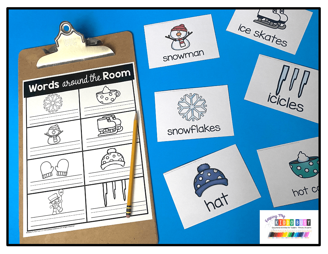 I See January Literacy Pack - Sight Words and Vocabulary WINTER ...