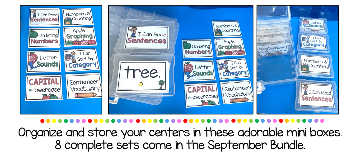 November Pocket Chart Centers — Keeping My Kiddo Busy