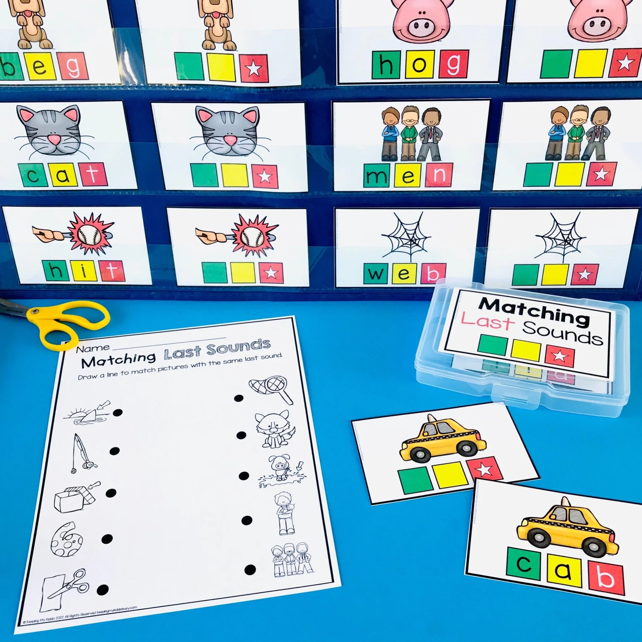 November Pocket Chart Centers — Keeping My Kiddo Busy